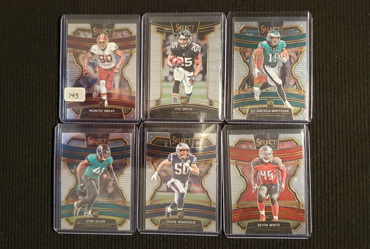 Prizm Select Nfl Football Rookie Cards