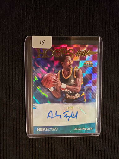 2019-20 HOOPS INK ALEX ENGLISH AUTOGRAPH CARD - May 10, 2020 | B&C ...