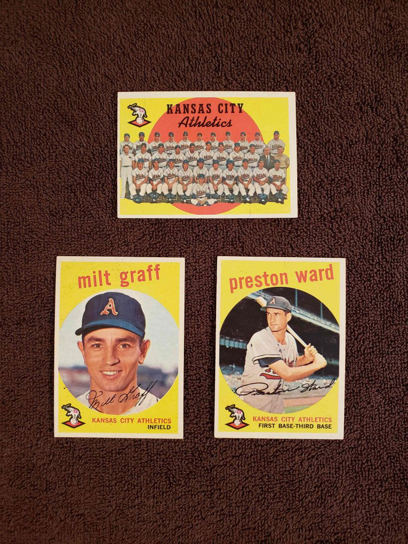 Higher Grade 1959 Topps Baseball Cards