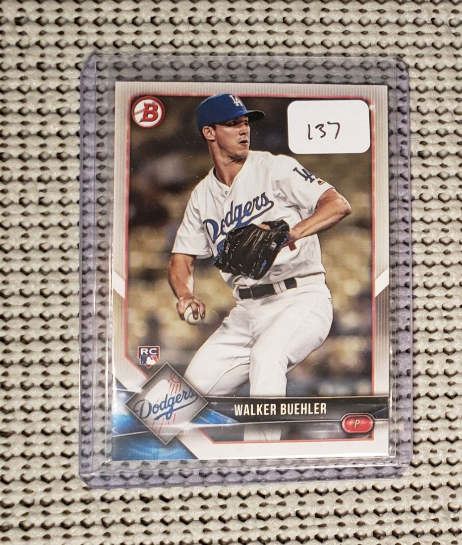 WALKER BUEHLER LA DODGERS ROOKIE CARD - Aug 23, 2020 | B&C Collectibles ...