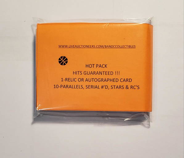 BASKETBALL HOT PACK WITH A RELIC AND/OR AUTO - Oct 04, 2020 | B&C ...