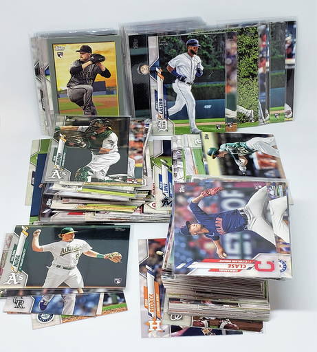 2020 Topps Baseball Cards With Rookies Stars & Inserts