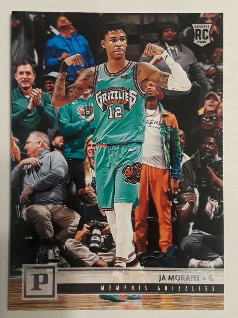 Ja Morant Memphis Grizzlies Rookie Card