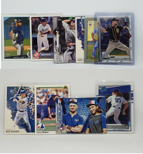 Lot Of 10 Top Rookie Cards