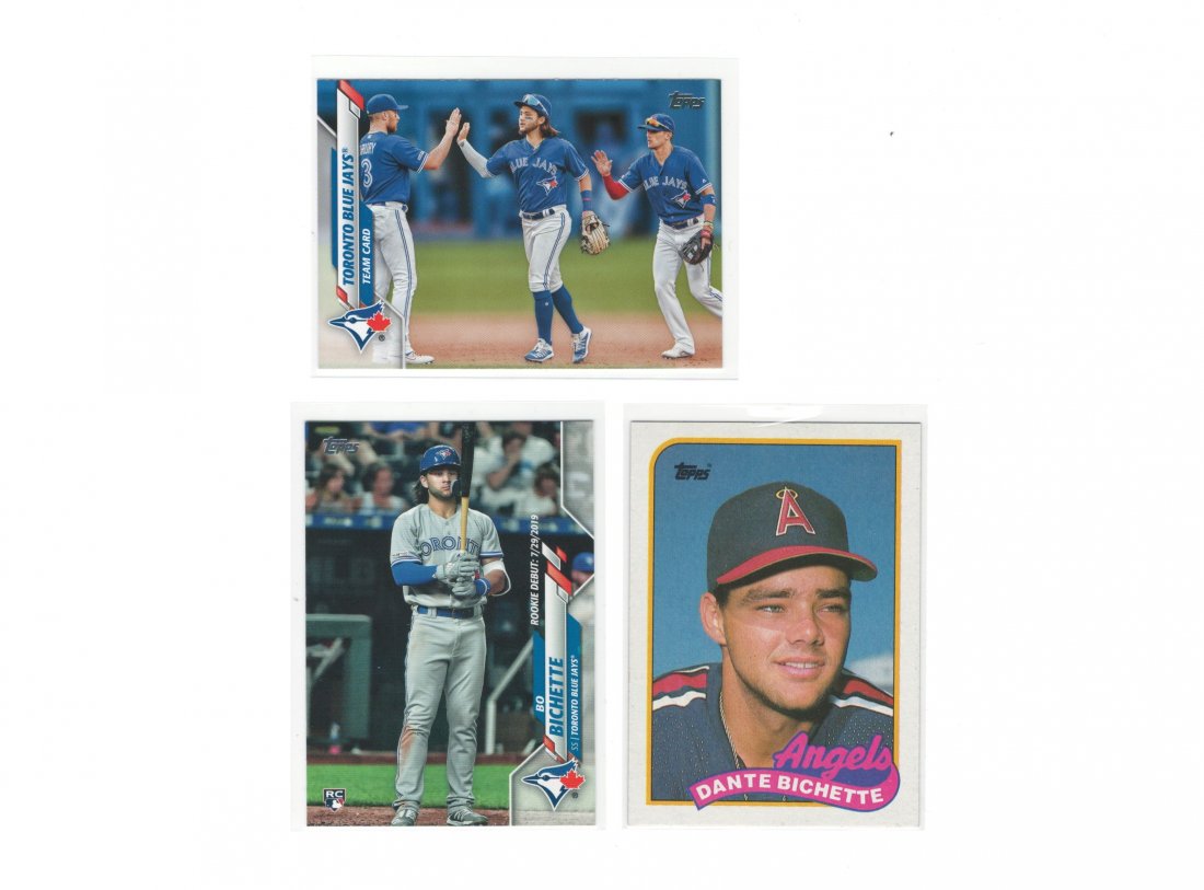For Auction: DANTE AND BO BICHETTE FATHER & SON ROOKIE COMBO (#0094) on ...