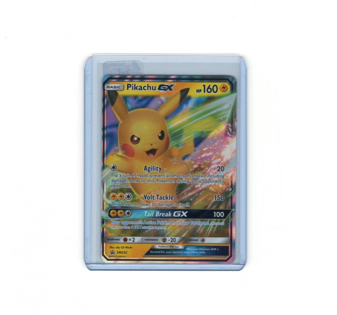 Pickachu Gx Pokemon Card