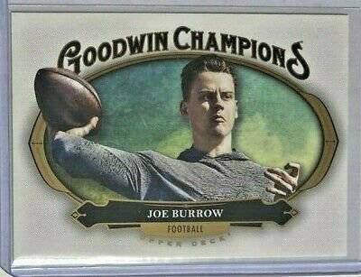 2020 Goodwin Champions Joe Burrow Rookie Card