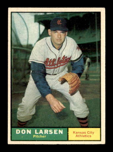 1961 Topps #177 Don Larsen Ex