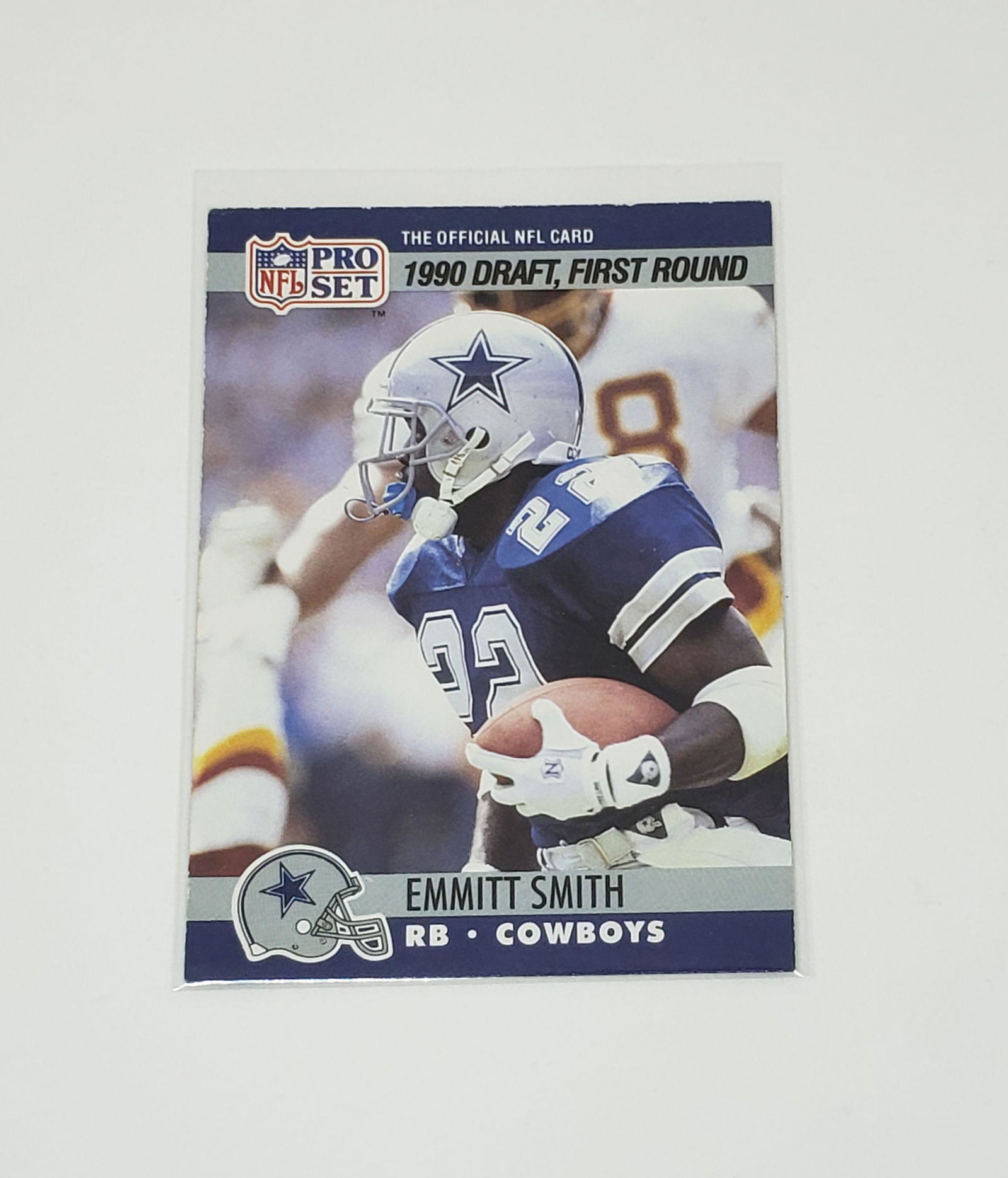 1990 Nfl Pro Set Emmitt Smith Rookie Card