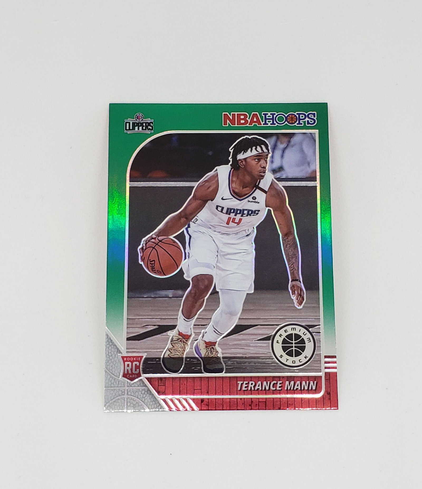 2019 20 Hoops Prem Stock Terrance Mann Rookie Card