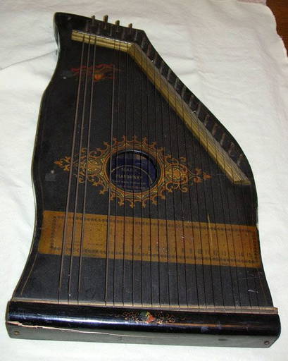 1901 H.c. Marx Pianoharp Handmade Instrument