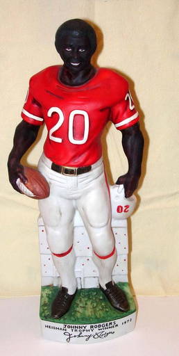 Johnny Rodgers Nebraska Heisman Decanter #1