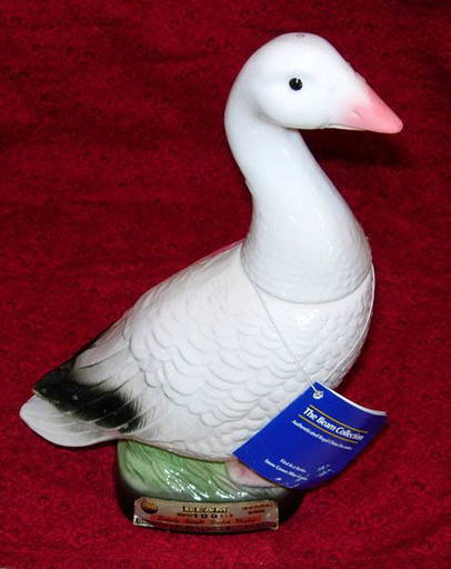 Jim Beam Snow Goose/blue Goose Decanter First In