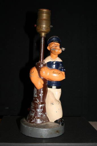 Popeye Lamp Dated 1935 King Features Syndicate In