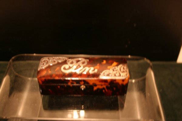 Shell 'pin' Box W/ss Overlay, Edinburg Town Marks