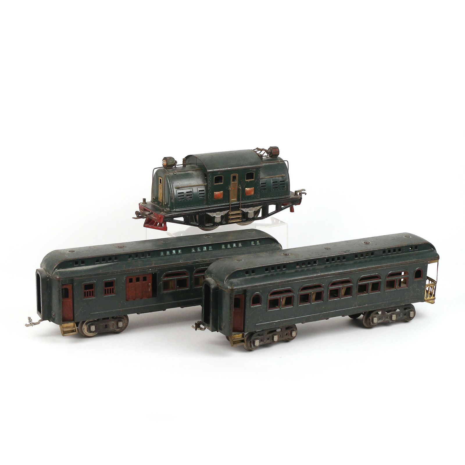 (3pc) Early Lionel Train Cars