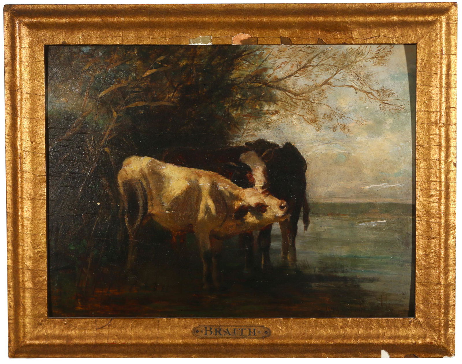 ANTON BRAITH (German, 1836-1905) - Jul 26, 2020 | Butterscotch Auction ...