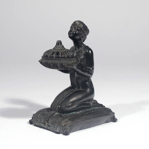 LOUIS V. ARONSON ART DECO BRONZE INCENSE BURNER - Dec 04, 2022 ...
