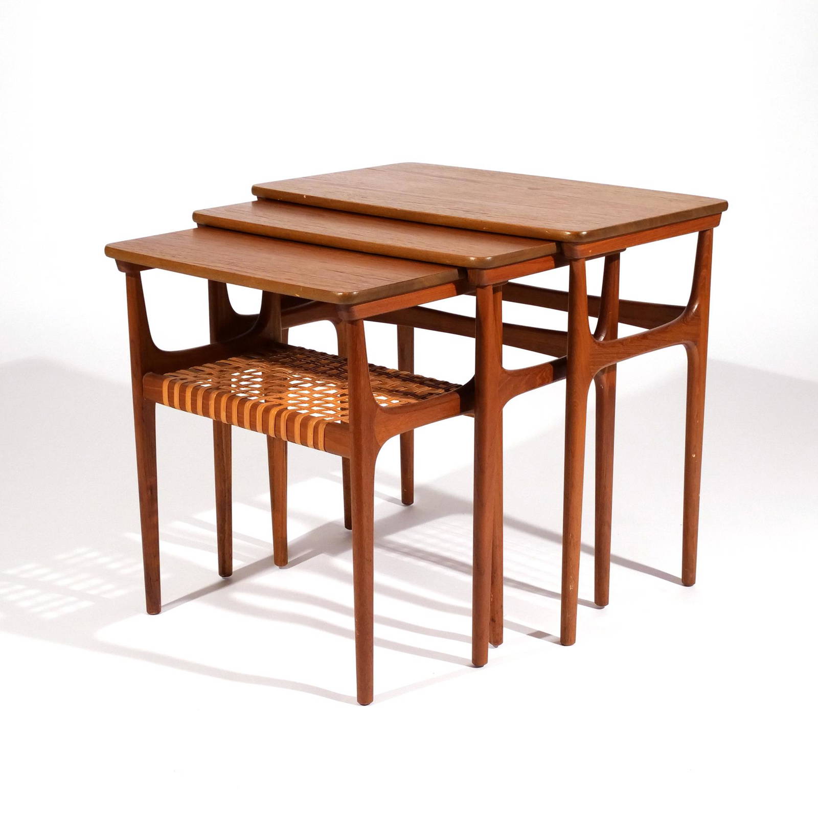 Mid-century Danish Modern Nesting Tables Auction