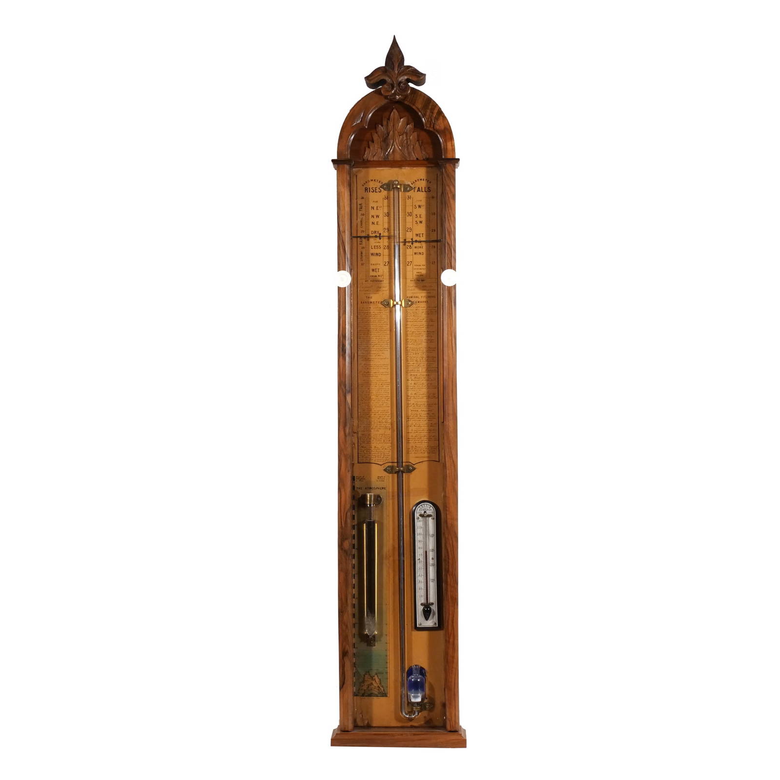 19th Century Admiral Fitzroy's Barometer Auction