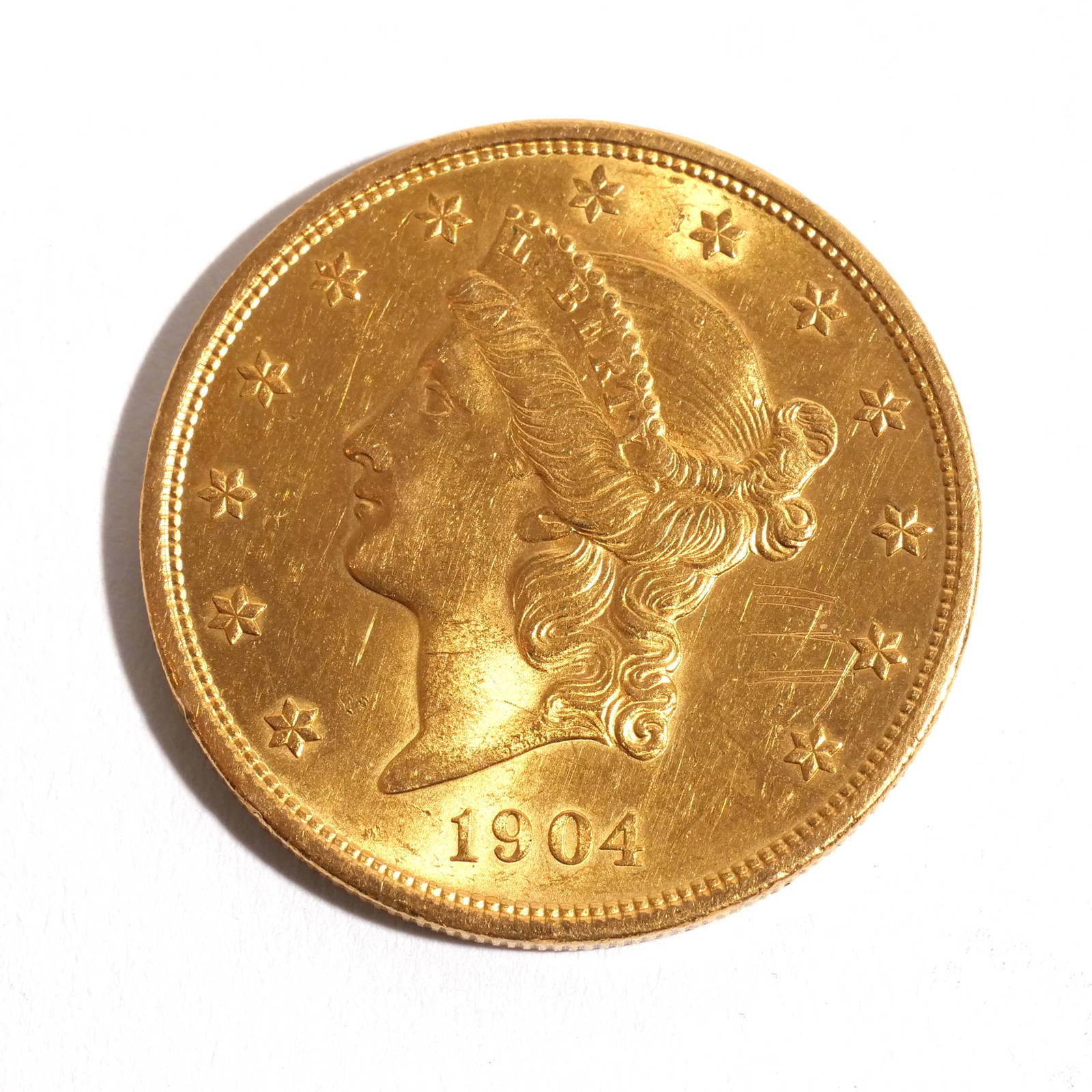 1904 $20 Gold Coin Auction
