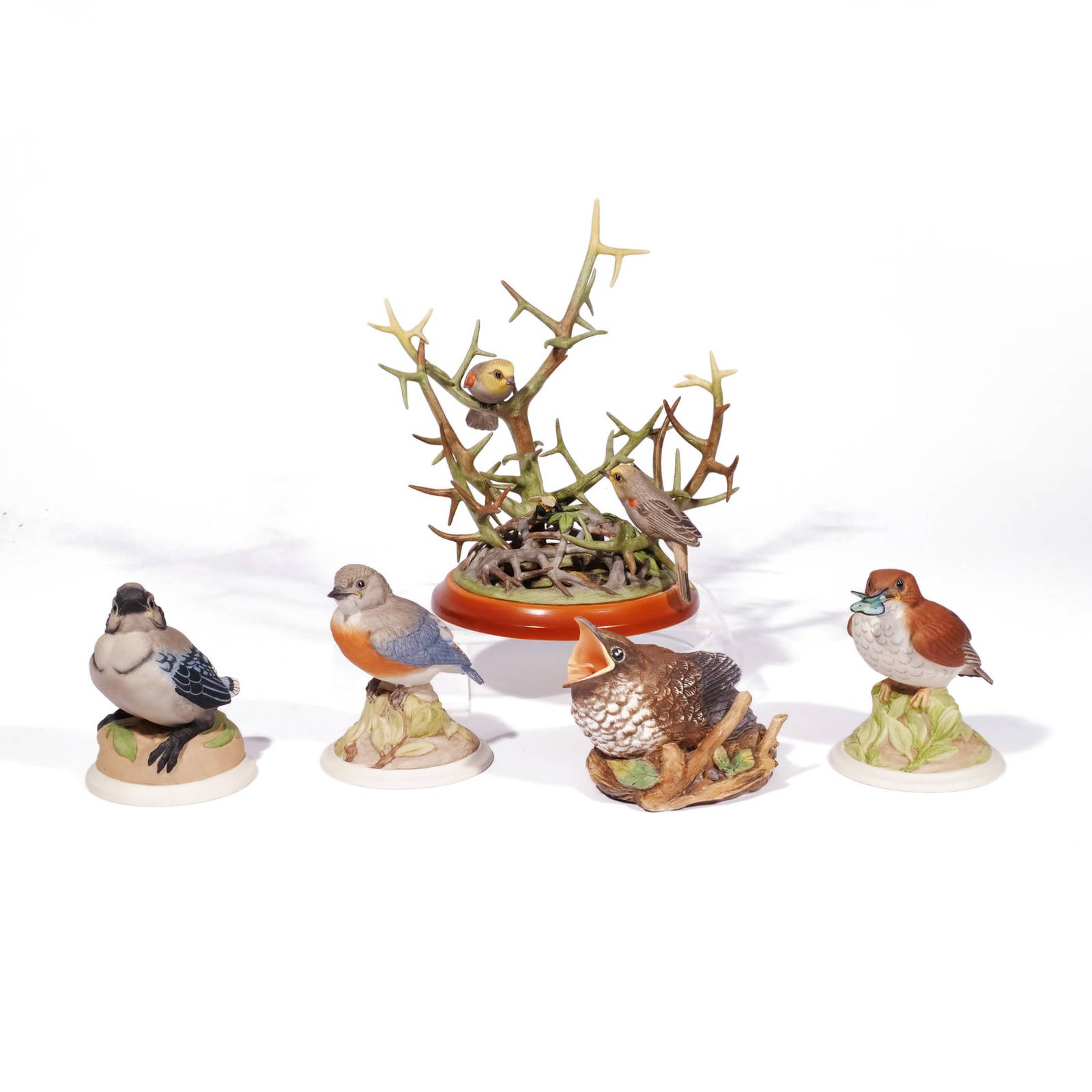 (5pc) Boehm Bird Group Auction