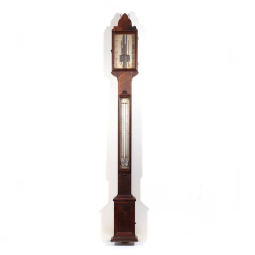 Charles Wilder N.h. Rosewood Stick Barometer