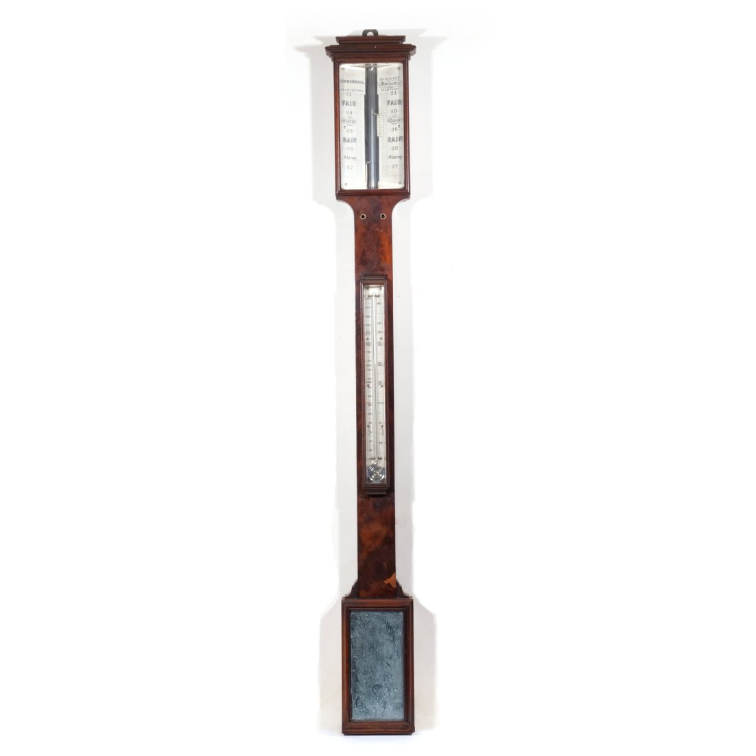 Stick Barometer By Underhill, Manchester Auction