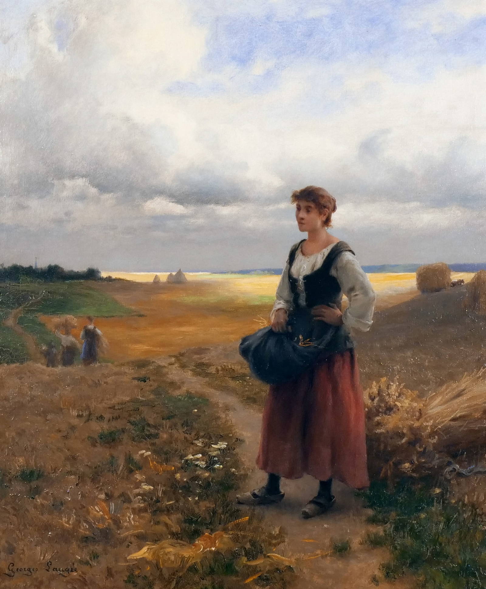 Georges Laugee (french, 1853-1937) Auction