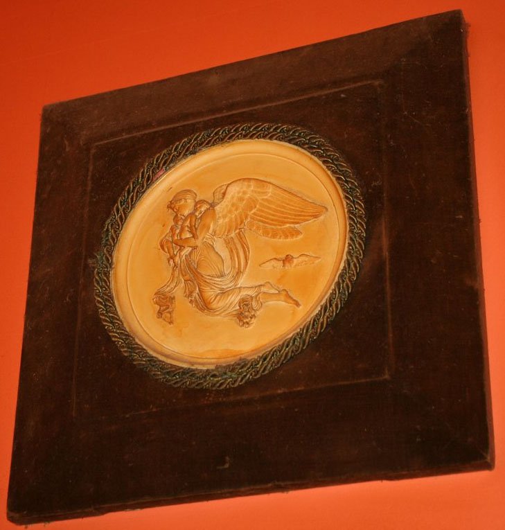 Two Plaster Bas Relief Plaques,