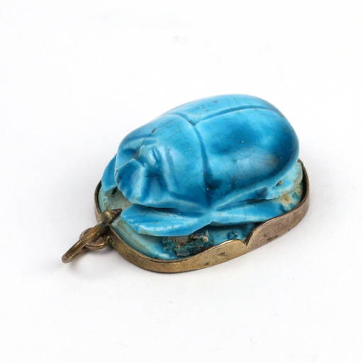 Ancient Egyptian Faience Scarab