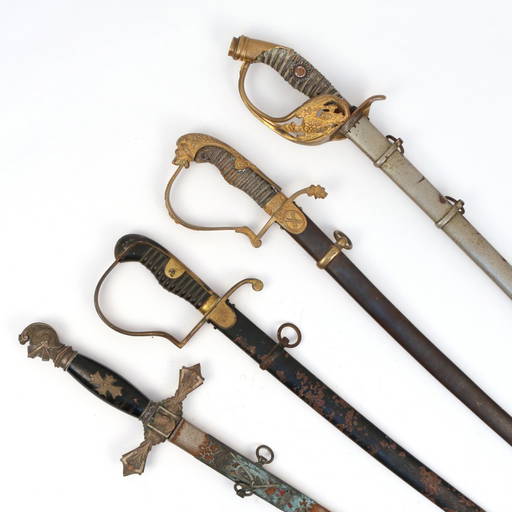 (4pc) Dress Swords