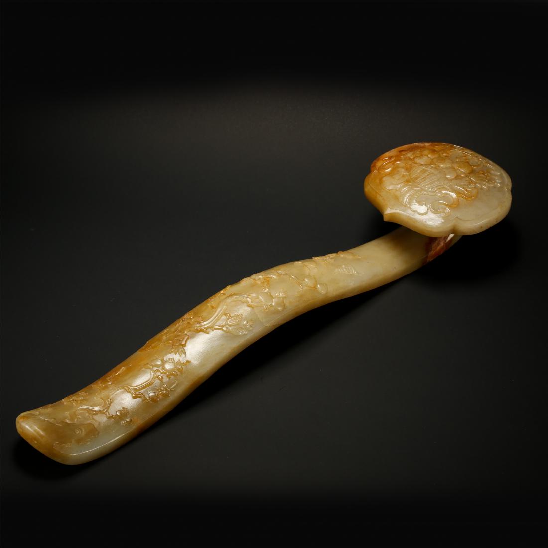 CHINESE JADE RUYI SCEPTER