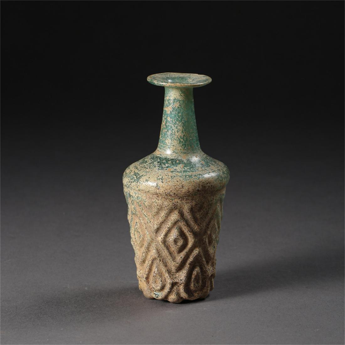 Chinese Glass Vase Tang Dynasty