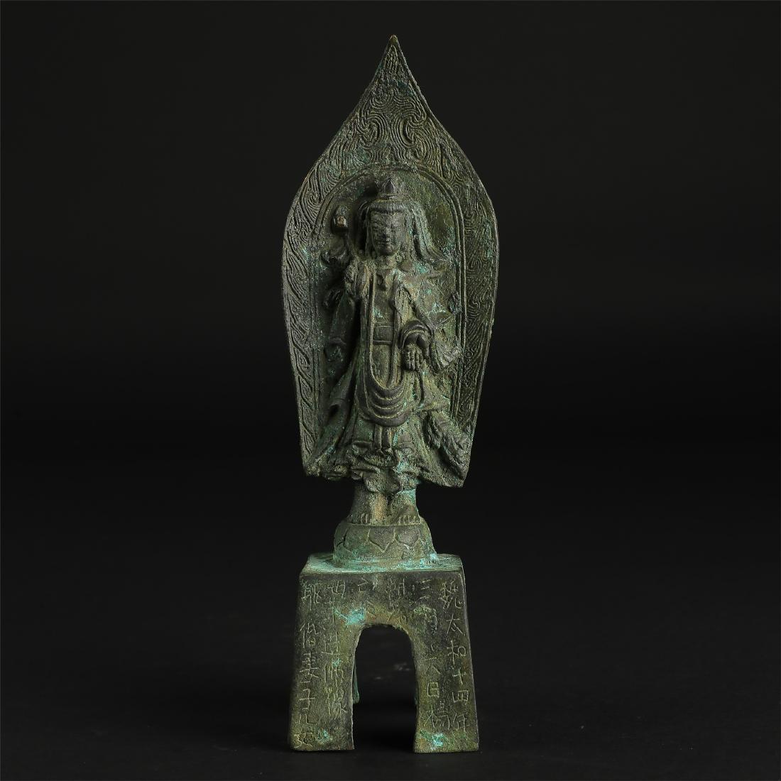 CHINESE ANCIENT BRONZE STANDING BUDDHA HAN DYNASTY - Jul 13, 2019 ...