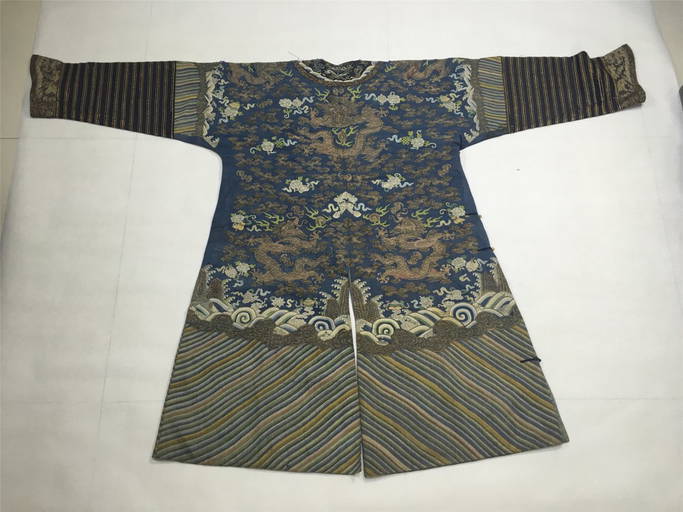 Chinese Imperial Kesi Dragon Robe