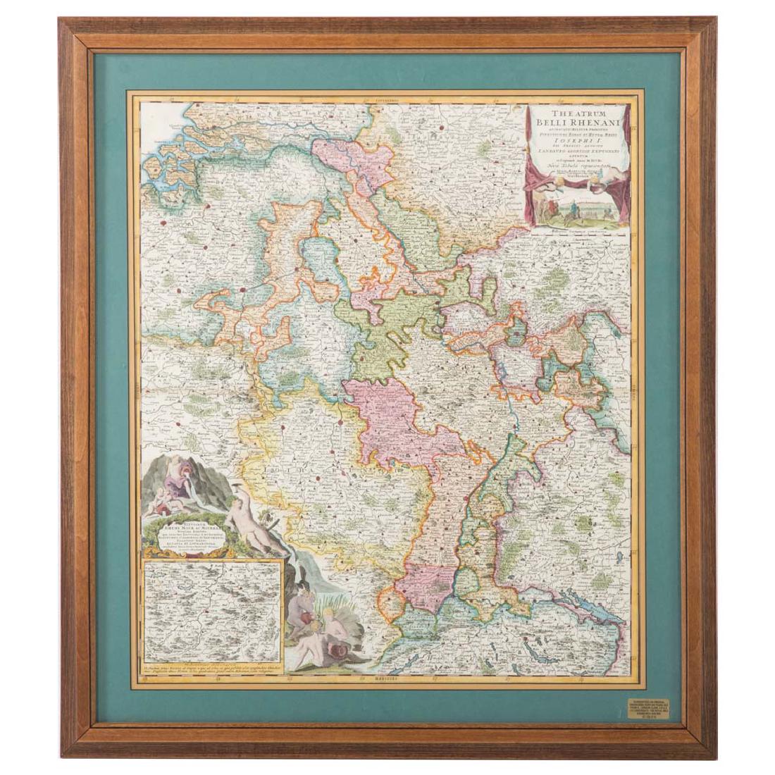 Map Of The Holy Roman Empire Under Joseph I
