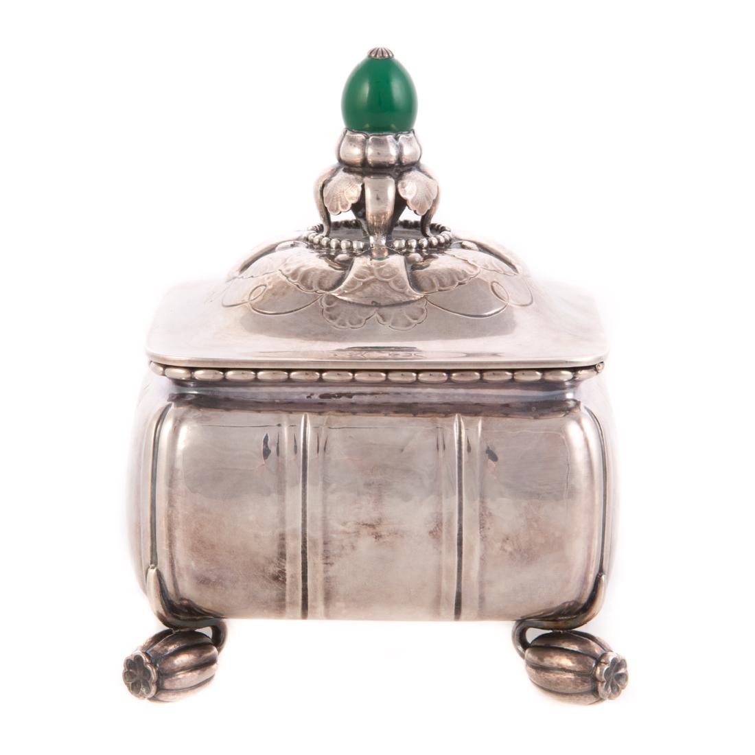Georg Jensen sterling silver keepsake box