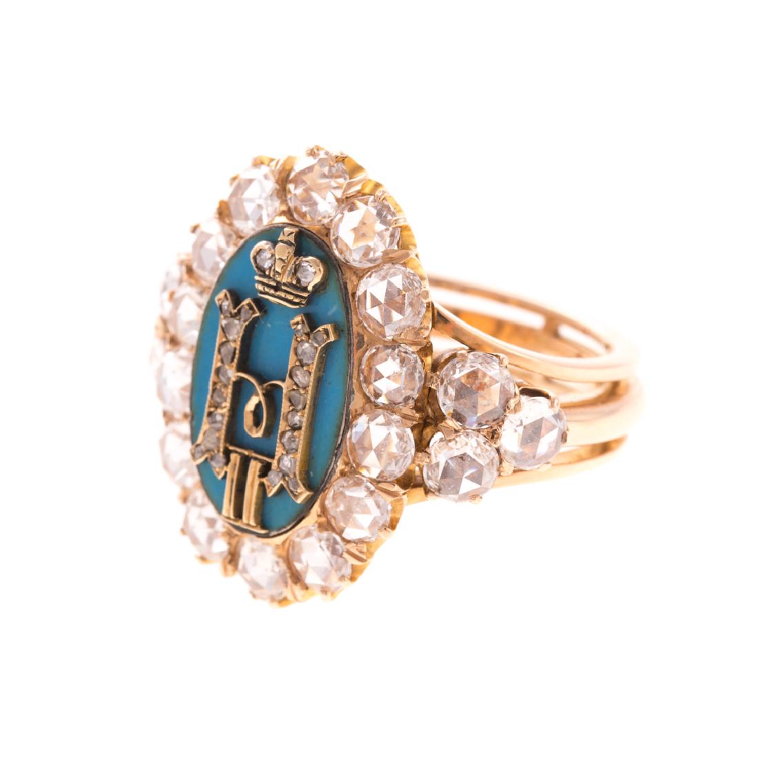 A Rare Czar Nicholas II Imperial Monogram Ring - Jan 25, 2018 | Alex ...