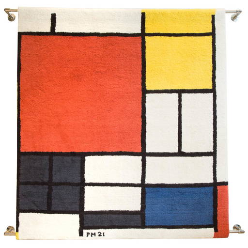 Piet Mondrian. Untitled, Tapestry