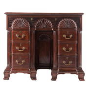 Chippendale Style Mahogany Desk