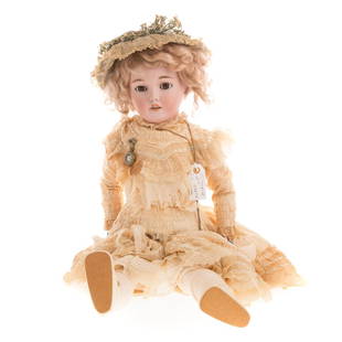 Late 19th Century Simon & Halbig Bisque Doll (dep 1079)