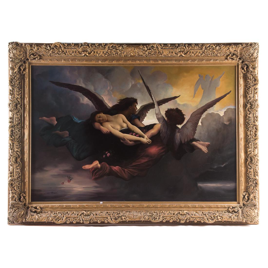 Eric Reed. A Soul Brought to Heaven, oil on canvas