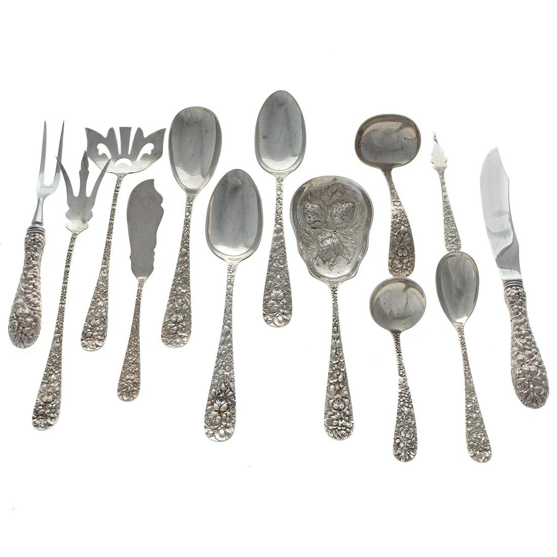 Stieff "Rose" Sterling Serving Pieces - Aug 08, 2019 | Alex Cooper in MD