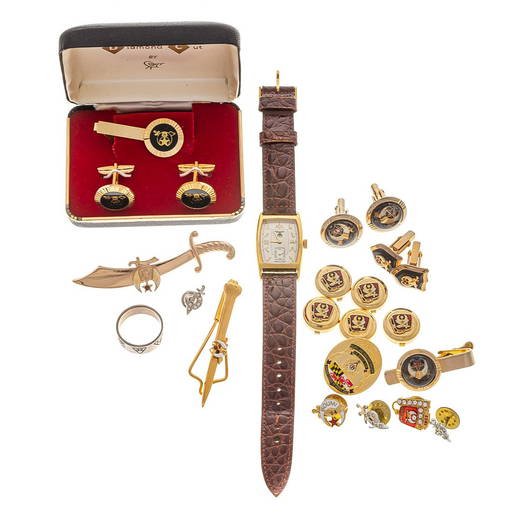 A Masonic Hamilton Watch & Jewelry - Jul 22, 2021 | Alex Cooper in MD