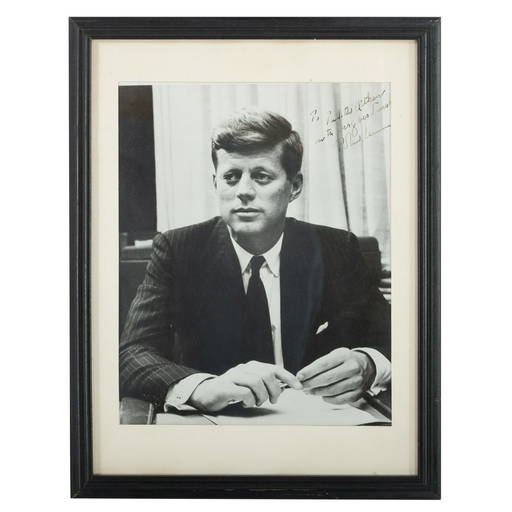 J. F. Kennedy, Signed Photograph