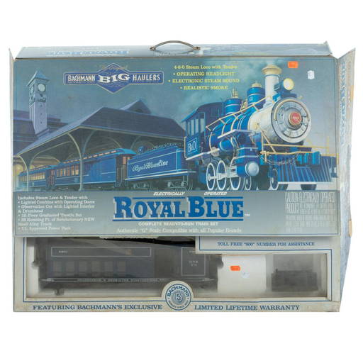 Bachmann Royal Blue Train Set