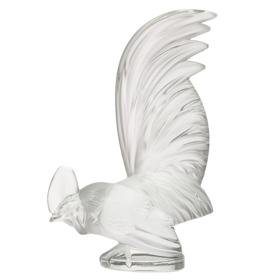 Lalique Crystal Rooster