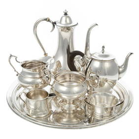 GOLDFEDER SILVER CO. SILVER PLATE COFFEE & TEA SET - Sep 12, 2014 ...