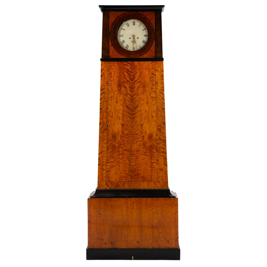 Biedermeier Tall Case Clock